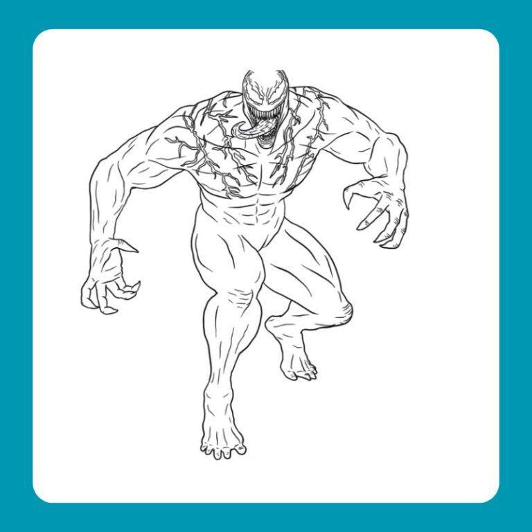 Bộ sưu tập 99+ tranh tô màu Venom phát triển kỹ năng